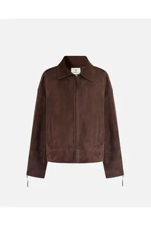 AUREUM The Mercer Leather Jacket - Chocolate