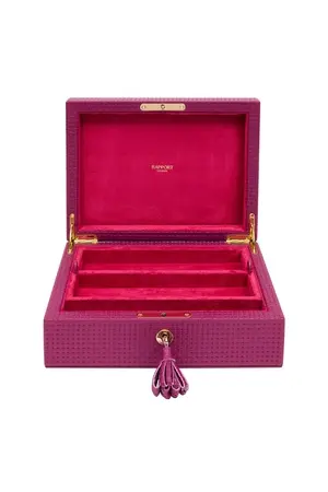 RAPPORT LONDON Charlotte Jewellery Box - Pink