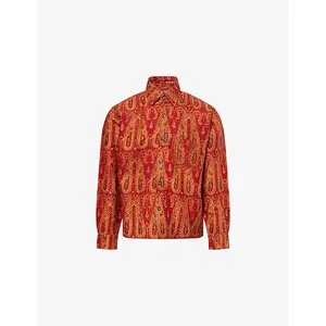 KARTIK RESEARCH Block Printed Silk Shirt
