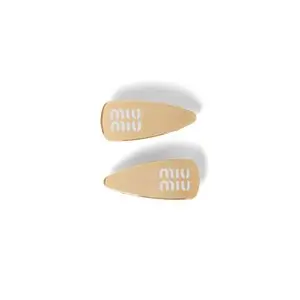 Miu Miu Enameled Metal Hair Clips