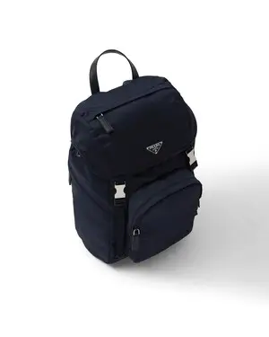Prada Re-nylon And Saffiano Leather Backpack