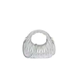 Miu Miu Wander Matelassé Nappa Leather Mini Hobo Bag
