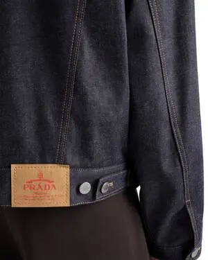 Prada Denim And Suede Jacket