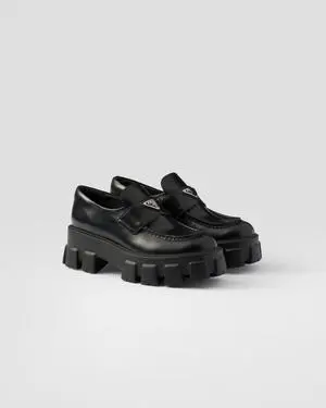 Prada Lug Sole Loafers For Men