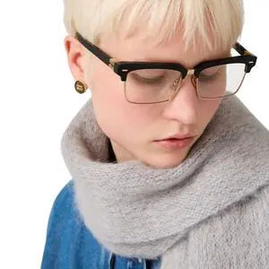 Miu Miu Wool And Mohair Scarf