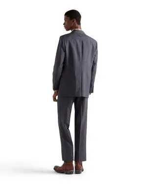 Prada Wool And Mohair Trousers