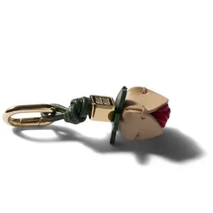 Miu Miu Leather Micro Trick - Sand/red