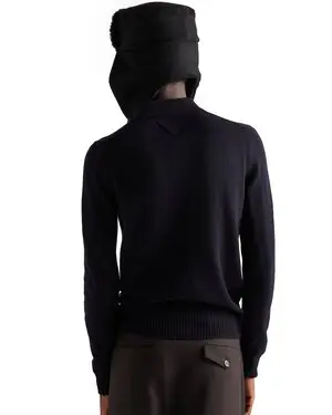 Prada Cashmere Polo Shirt