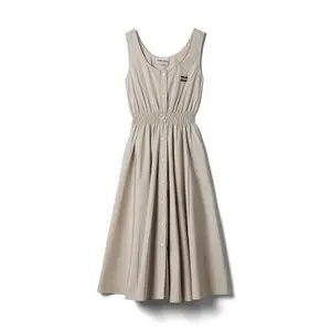 Miu Miu Poplin Fit-and-flare Dress