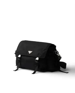 Prada Re-nylon And Leather Bag