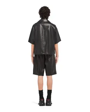 Prada Nappa Leather Shirt