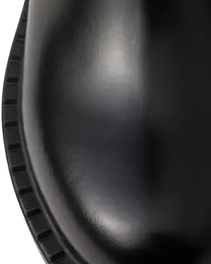Prada Brushed Leather Chelsea Booties