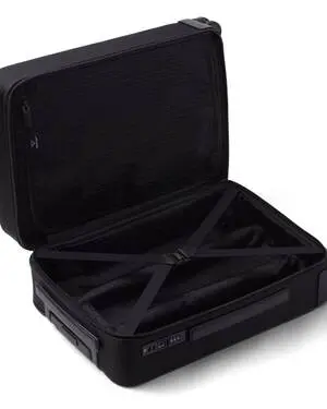 Prada Re-nylon And Saffiano Leather Trolley - Black