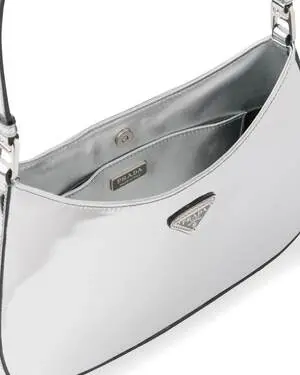 Prada Cleo Brushed Leather Shoulder Bag
