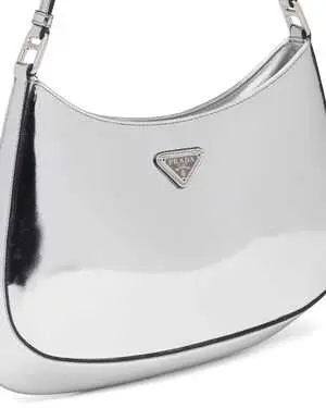 Prada Cleo Brushed Leather Shoulder Bag