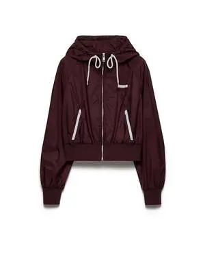 Prada Lightweight Re-nylon Blouson Jacket - Garnet