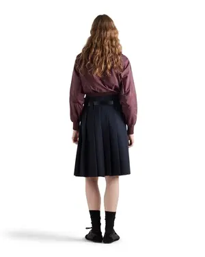 Prada Lightweight Re-nylon Blouson Jacket - Garnet