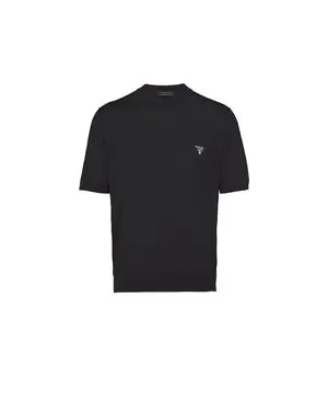 Prada Superfine Wool Crew-neck Sweater