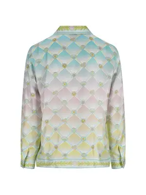 Casablanca Cady Icons' Silk Shirt - Multi