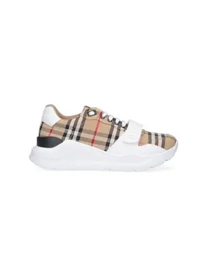 Burberry Criss-cross Sneakers For Women