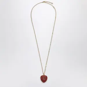 Valentino Garavani Heart Pendant Necklace - Metal