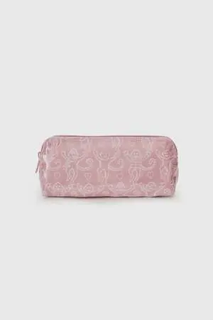 Mackage X Roller Rabbit Small Makeup Bag - Rose