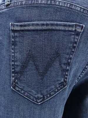 MOTHER Mid Rise Dazzler Ankle Fray Jeans