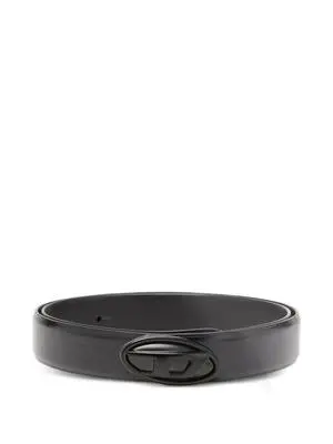 DIESEL® B-dd Logo-buckle Belt - Black