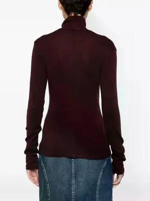 FORTE_FORTE Turtleneck Sweater - Red