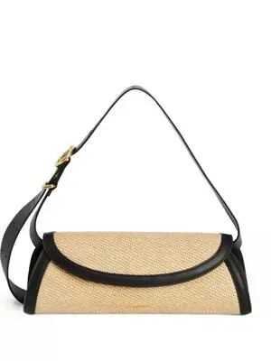 JIL SANDER Small Cannolo Shoulder Bag