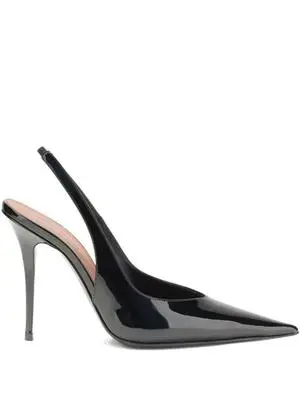 Amina Muaddi 105mm Slingback Pointed-toe Pumps