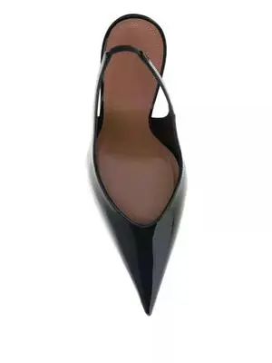 Amina Muaddi 105mm Slingback Pointed-toe Pumps
