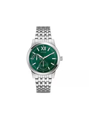 Guess 42mm Stainless Steel Bracelet Watch - Green