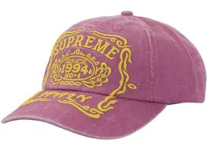 Supreme Italy 6-panel Cap - Pink