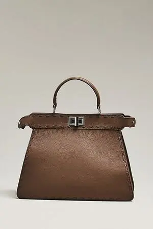 Walter Baker Reed Mini Satchel Bag - Brown