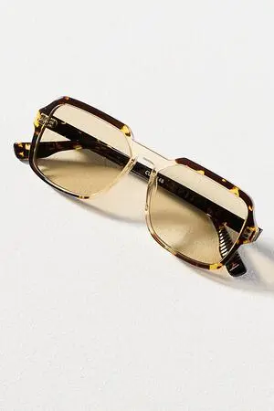 SPITFIRE Tortoiseshell Square Sunglasses - Tortoise