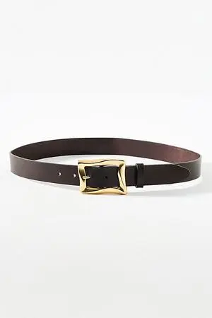 Rag & Bone Waverly Leather Belt - Brown