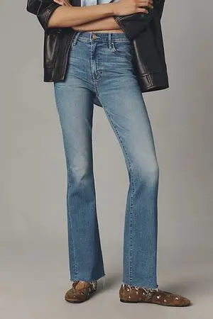 MOTHER Weekender Mid-rise Flare Jeans