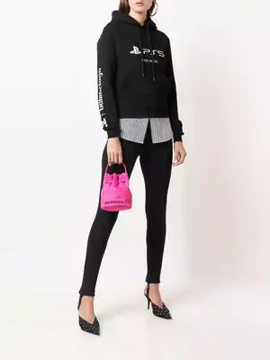 Balenciaga Ps5 Hoodie - Black