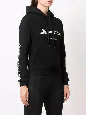 Balenciaga Ps5 Hoodie - Black