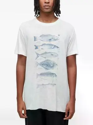 OSKLEN Fish-print T-shirt