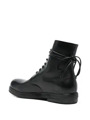 Marsèll Zucca Zeppa Lace-up Boots - Black