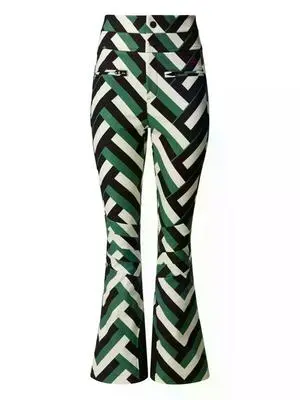Perfect Moment Chevron Flared Ski Trousers