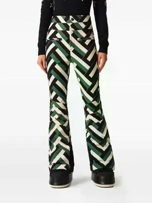 Perfect Moment Chevron Flared Ski Trousers