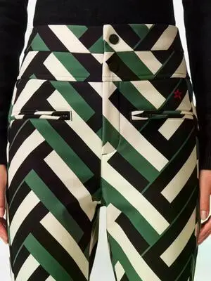 Perfect Moment Chevron Flared Ski Trousers