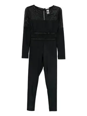 MAZZEI Mesh-panels Jumpsuit - Black