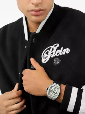 Philipp Plein The $keleton 44mm Watch - Silver
