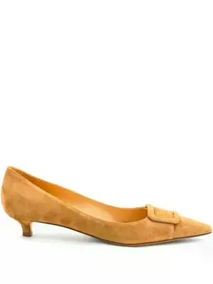 Francesco Russo Kitten Heel Pumps