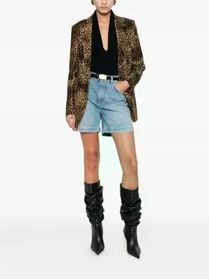 Tagliatore Leopard-print Blazer