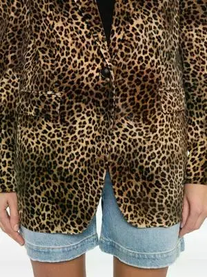 Tagliatore Leopard-print Blazer